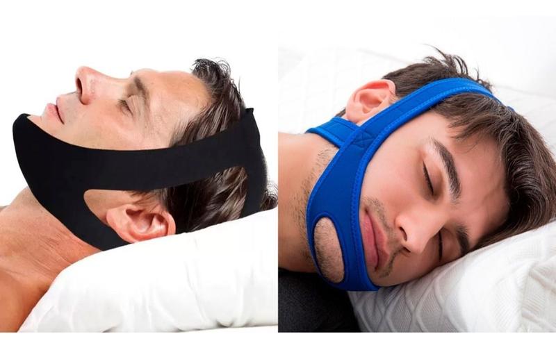 2 Faixas Ajustável Anti-ronco Apneia Sono(bandagem+3 Pontas) - Lullu ...