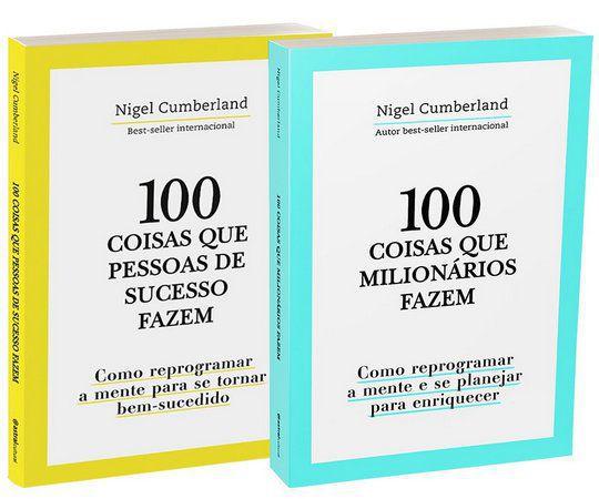 2 Livros 100 Coisas Que Milionários Fazem 100 Coisas Que Pessoas De