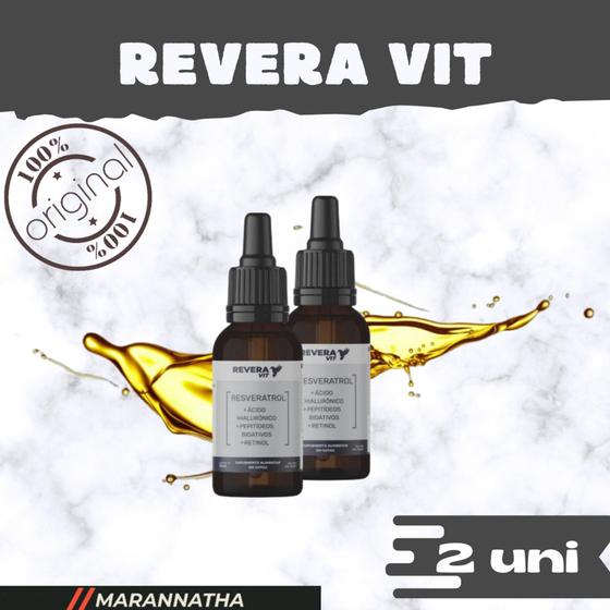 2 revera reverastrol vit original 30ml super potente - g4 - Sérum para ...