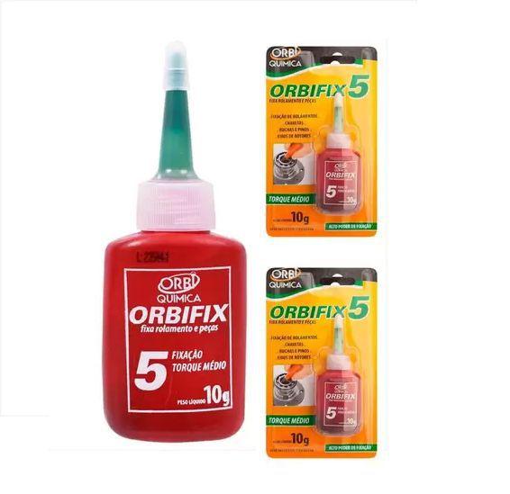 2 Unidades Trava Rosca E Fixa Rolamento E Peças Orbifix 5 10g - ORBI ...