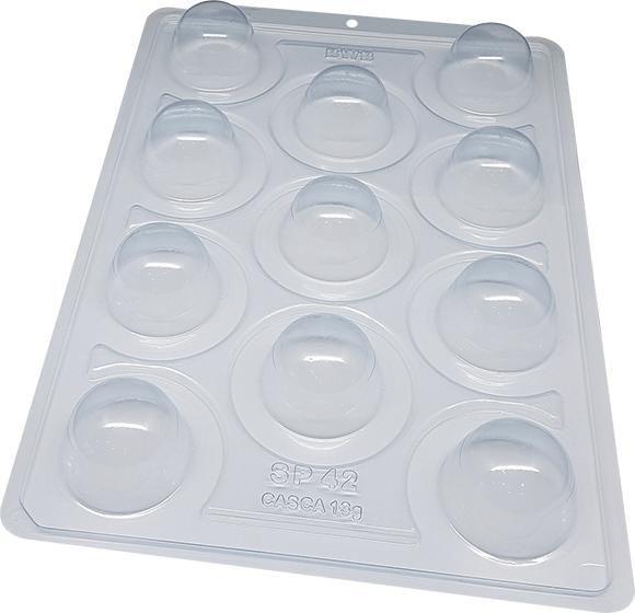 20 Forma para Trufas 3 em 1 com Silicone 60g - AAZ - Formas e ...