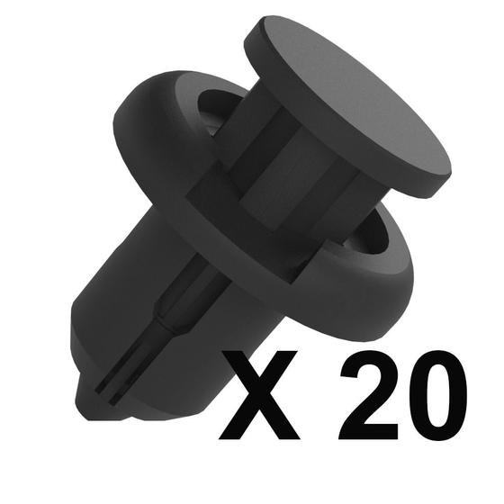 20 Grampos Presilhas Parachoque Accord City Civic CRV Fit Legend Ranger ...