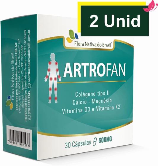 2x Artrofan 30 Capsulas de 500mg Flora Nativa do Brasil - Fitoterápicos ...
