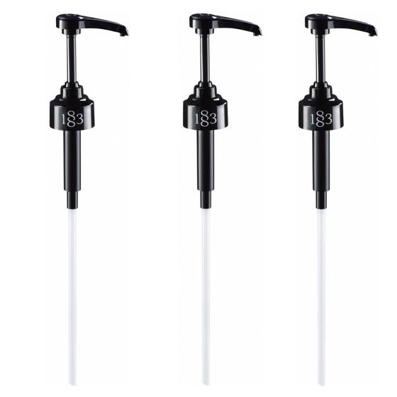 3 Bombas Dosadora Vidro E Pet Xarope Maison Routin 1883 - Dose 8 ml - Xarope para Bebida ...