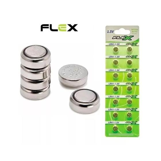 3 Cartelas 14 un Bateria Lr41 Ag3 Lr736 392a Pilha 1,5v - Flex - Pilhas - Magazine Luiza
