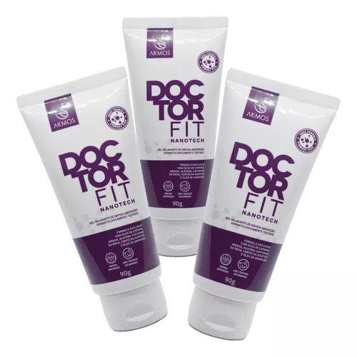 3 Doctor Fit Gel Alivio Das Dores Akmos 90g Original - Cosméticos para ...