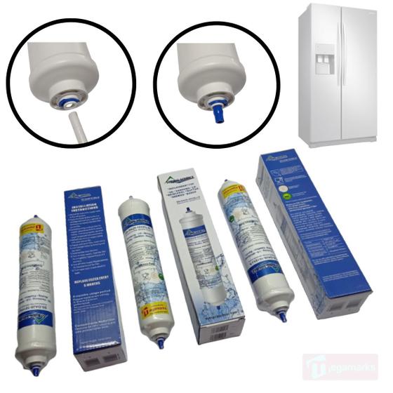 3 Filtros De Agua Geladeira refrigerador Side By Side Externo ...