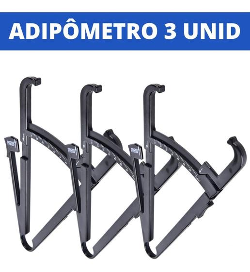 3 Unds Adipômetro Analógico Clínico - Medidor De Gordura - Supermedy ...