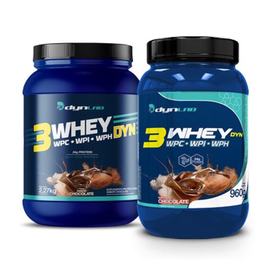 3 Whey Dyn 900g Dynamic Lab - Massa Muscular - Magazine Luiza