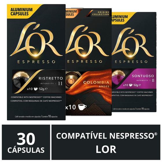 30 Cápsulas para Nespresso, Café Lor - Cafezale - L'OR - Cápsula de ...