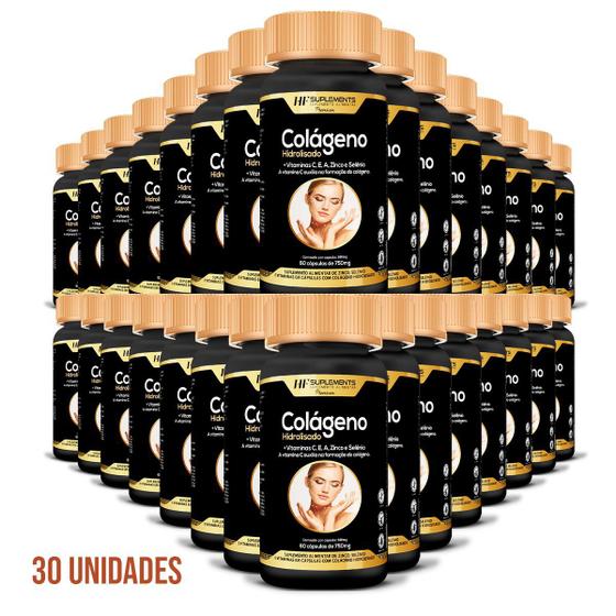 30x colageno hidrolisado + vit c e a zinco selenio atacado - HF ...