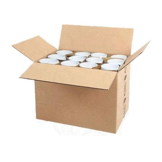 36 Canecas para sublimação de ceramica branca 325 ML - Metalnox ...