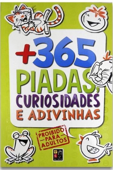 365 Piadas, curiosidades e advinhas (Capa Verde) - - Livros de Piadas ...