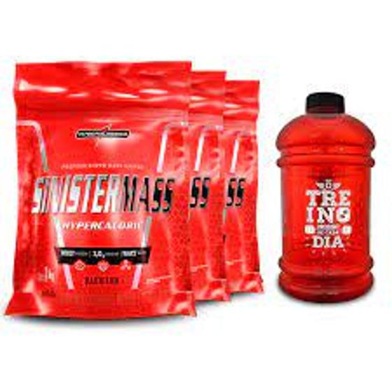 3x Sinister Mass Integralmedica 3kg Vitamina De Frutas Galão