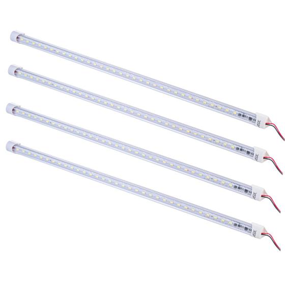 4 Luminária Barra Led Bi-volt Asx 50cm Universal Com Botão - IMPERIAL ...