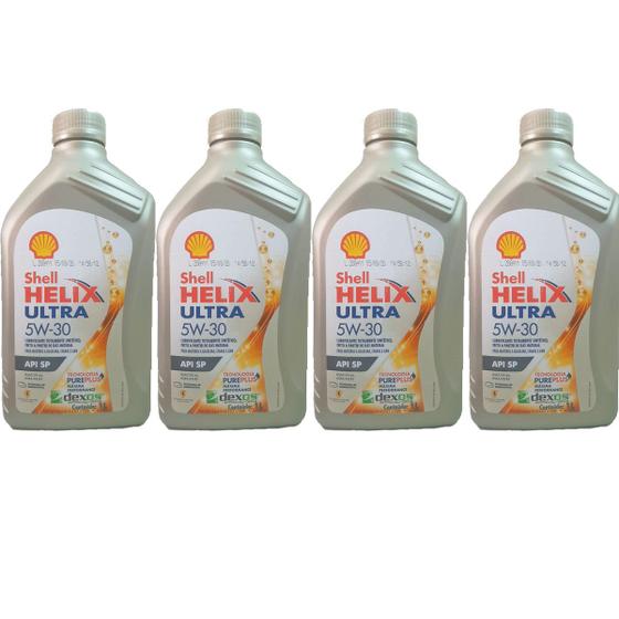 4 Oleo De Motor Shell Helix Ultra 5w30 - Lubrificantes Automotivos ...