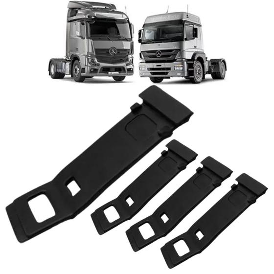 4 Presilha Fixação Paralama Caminhão Mercedes Benz Axor - Presilha Para ...
