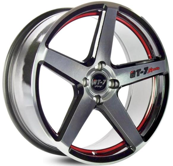 4 rodas gt7 c-spec 2 gol, up / aro 17x7 / (4x100) et35 - Roda de Carro ...