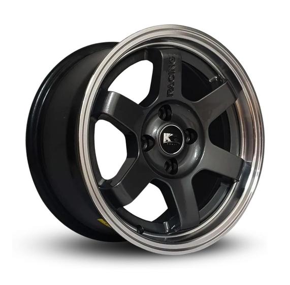 4 rodas kr k57 modelo volk te37 / aro 15x7,5 / (4x100) et32 - KRMAI ...
