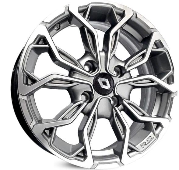4 rodas kr m16 modelo sandero rs / aro 15x6 / (4x100) et40 - RENAULT - Roda de Carro - Magazine ...