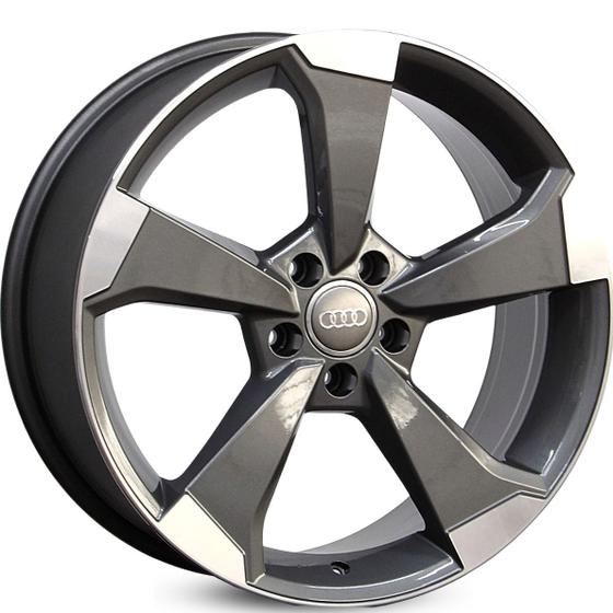 4 rodas raw modelo audi rs3 sportback / aro 19x8 / (5x100) et42 ...