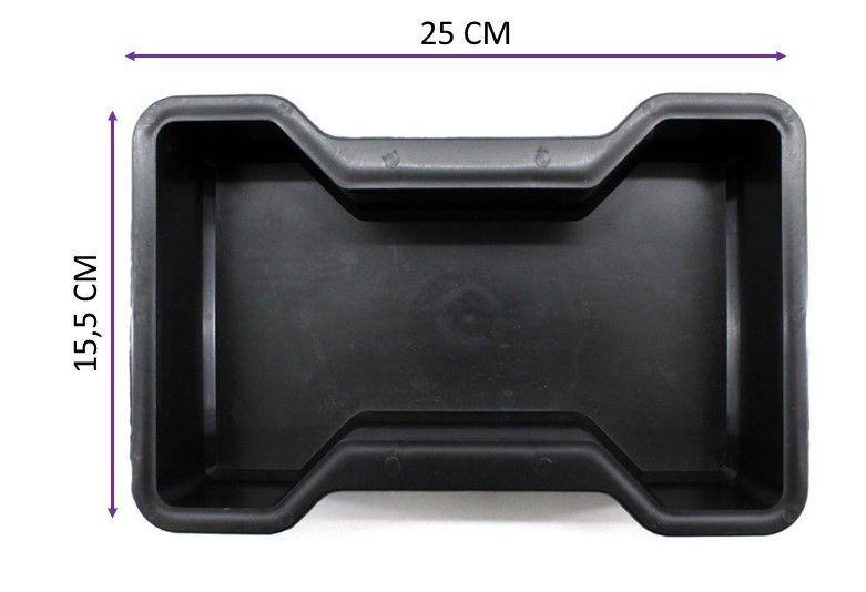 40 Forma Paver Ossinho Gravatinha Calçada Visual Bonito - REP - Formas ...