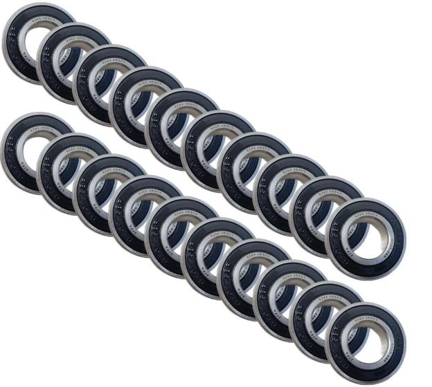 40 Rolamentos 6205 2RS Rígido Esferas 25x52x15 - GBR / BLK / OBM - Rolamento de Carro - Magazine ...