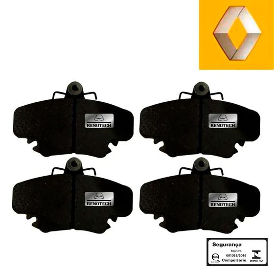 410602192r - pastilha de freio dianteiro - para motores 1.0 / 1.6 / 1.8 ...