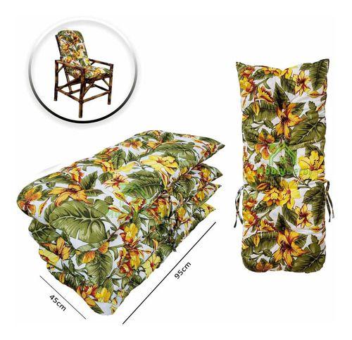 5 Almofadas Luxo Para Poltronas De Jardim E Varanda - BUARQUE CONFORT ...