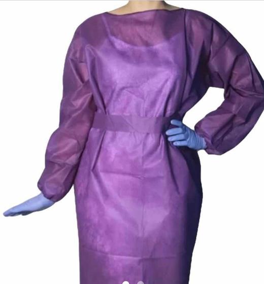 5 aventais Descartáveis TNT várias cores com Anvisa - CCM - Avental ...