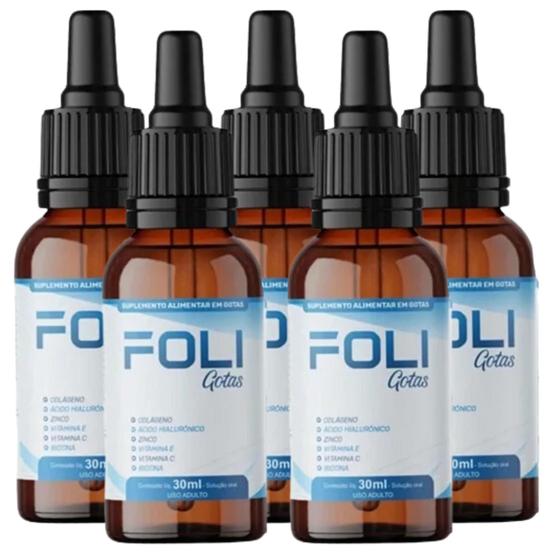 5 Foli Gotas Original 30ml Mega Potente - G4 - Afrodisíacos Naturais ...