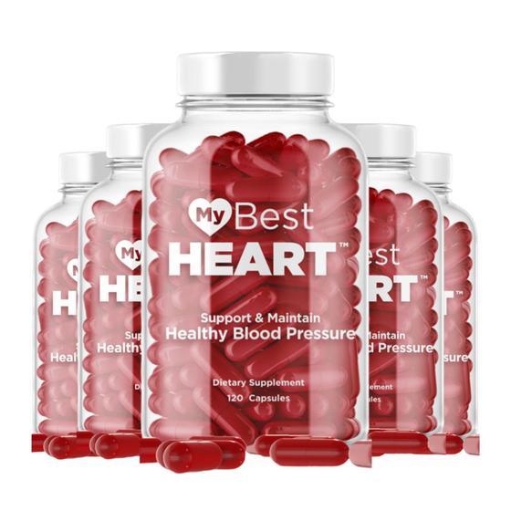 5 My Best Heart Original 300 Cápsulas - Naturais Suplementos - All in ...
