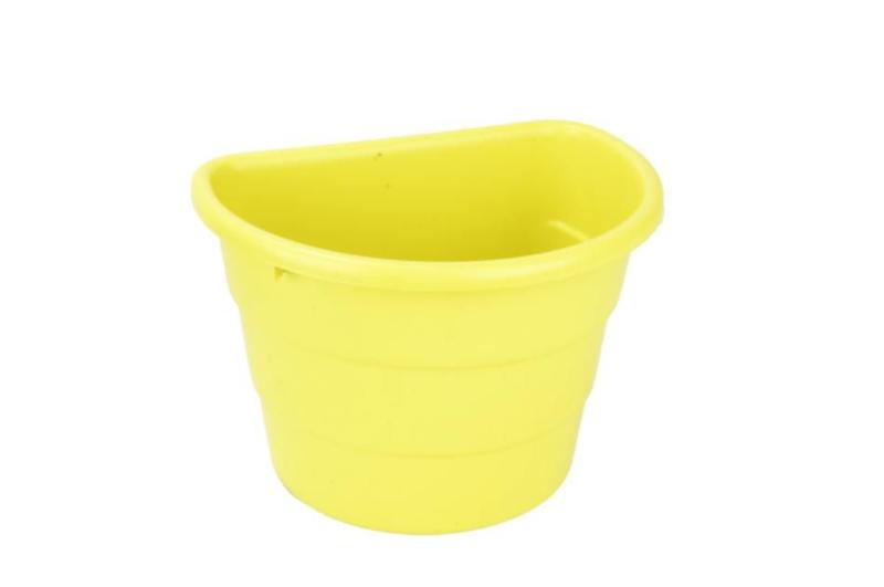 5 Vasos De Parede Meia Lua De 3 Litros Jardim Horta Vertical Varanda ...