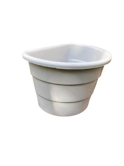 5 Vasos De Parede Meia Lua De 3 Litros Jardim Horta Vertical Varanda ...