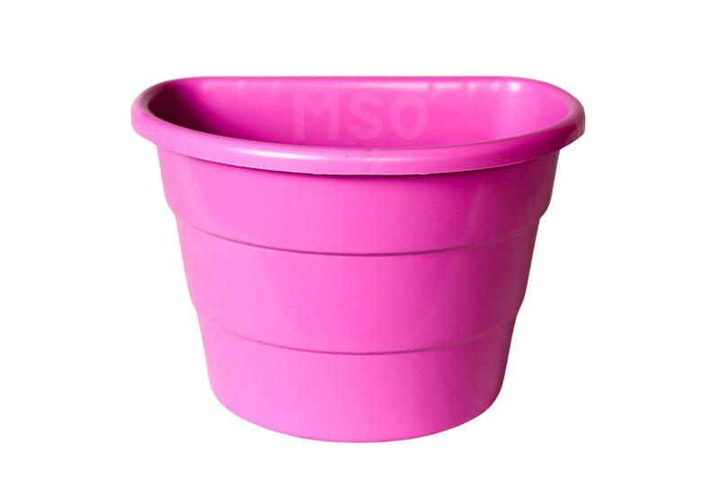5 Vasos De Parede Meia Lua De 3 Litros Jardim Horta Vertical Varanda ...