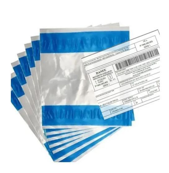 50 a 1000 UN Envelope AWB Nota Fiscal/Danfe/ Saco Canguru 10 X 12 cm - Somos - Envelope ...