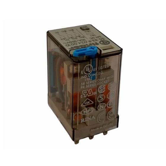 553390240040 Mini Rele Industrial Fixavel Em Base 3 Reversíveis 24 Vdc ...