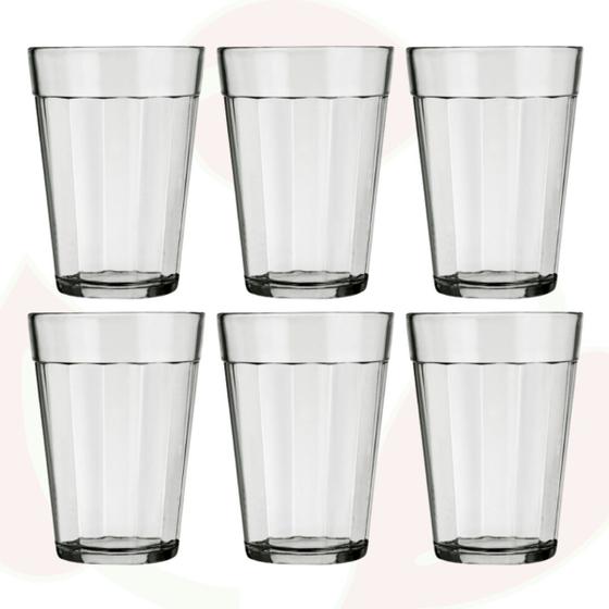 6 Copo Americano Clássico Nadir Cerveja Café Pingado 300ML - NADIR ...