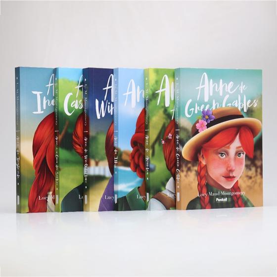 6 Livros Anne de Green Gables Lucy Maud Montgomery - Ciranda Cultural ...