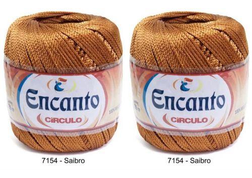 6 Uni Linha Fio Encanto Para Croche Circulo Escolha As Cores - Círculo ...