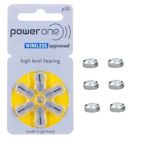 60 Pilhas Baterias 10 Auditivas Power One - 10 Cartelas - PowerOne - Pilhas - Magazine Luiza
