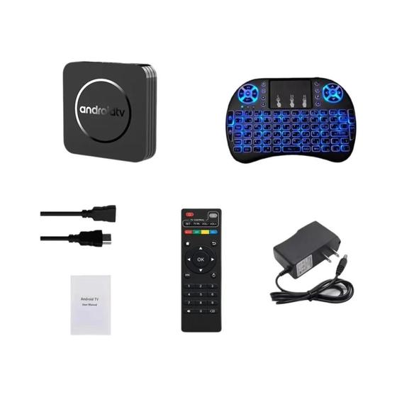 64GB Q11 Android14 Smart TV Box 2.4GWifi 4K 8K HDR10+ Fast Set Top Box ...