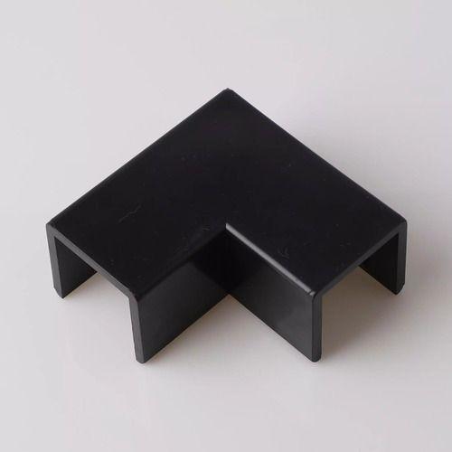 7 L Curva Acabamento Canaleta Preta L 90 20x10mm - Dinka - Canaleta ...