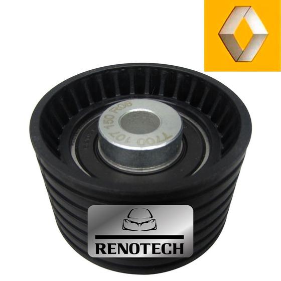 7700107150 - tensor fixo da correia dentada estriada - furo pequeno ...