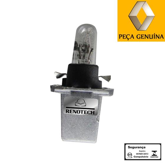 7700761132 - lampada pinguinho com soquete original - renault painel ...