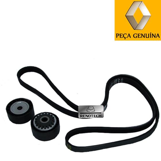 7701477533 - kit correia + tensores do ar condicionado + direção ...