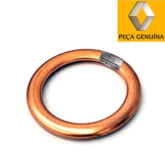 7703062062 - arruela de vedação do cárter (material cobre) - compatível ...