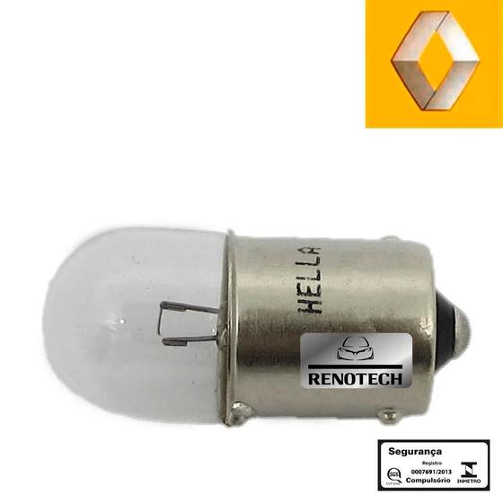 7703097180 - lâmpada pingão 12v 5w - com soquete metálico - laguna / r ...