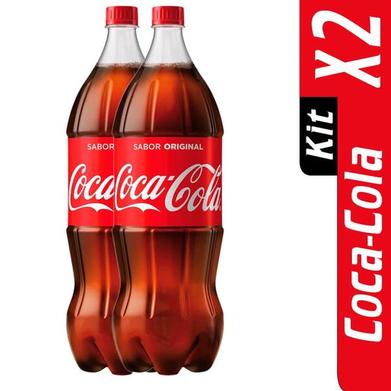7894900027013 - kit de 2 refrigerantes coca-cola garrrafa 2 litros ...