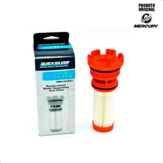 8M0122423 Filtro Combustível Castelo Orig Mercury Verado Optimax Gas ...